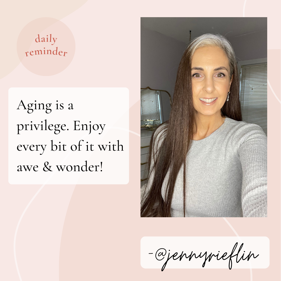 Aging is a Privilege! – ~JENNY RIEFLIN MINISTRIES~