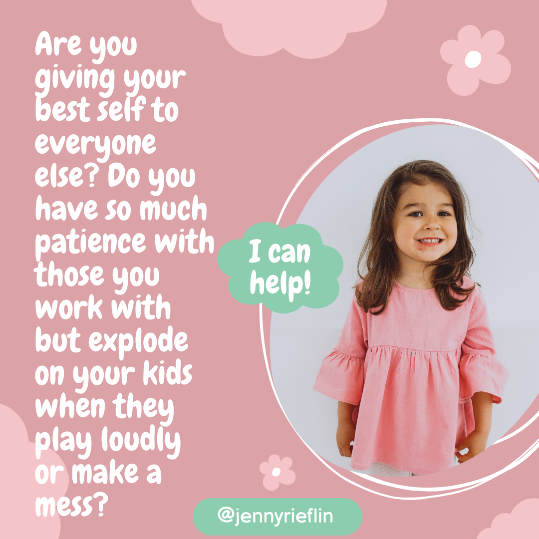 Are You Giving Your Best Self to Everyone Else? – ~JENNY RIEFLIN ...